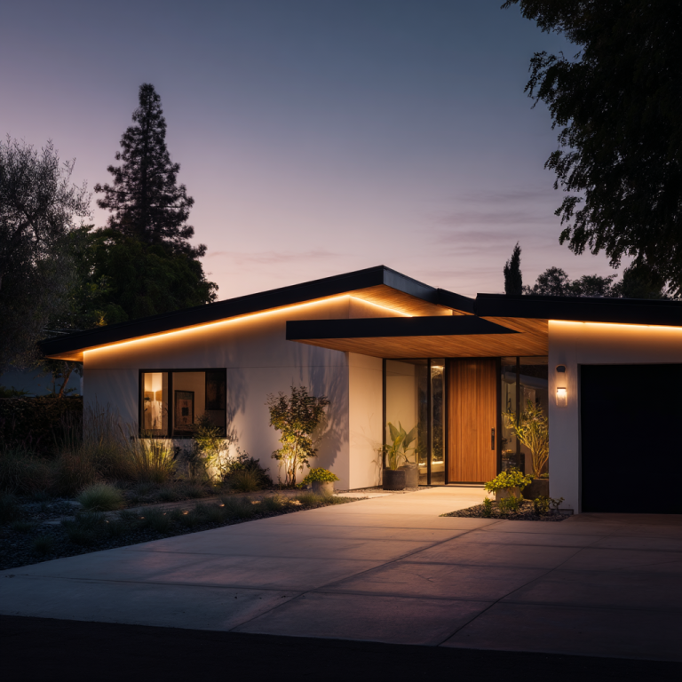 18 Creative Exterior House Lights Ideas | The Decor Vibe | Stylish ...