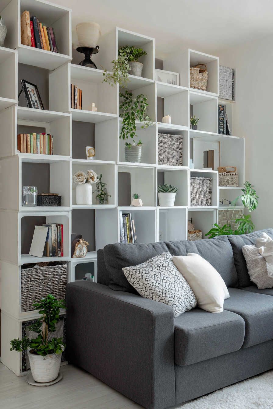 13 Creative Shelves Behind Couch Ideas to Transform Your Space | The ...